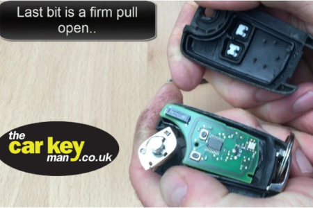 Vauxhall Flip Key Repair Kit Instructions - The Car Key Man UK