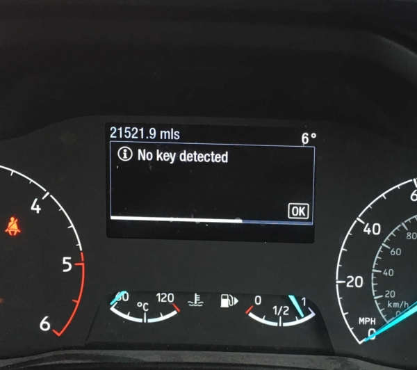 Ford Connect No Key Detected - The Car Key Man - National